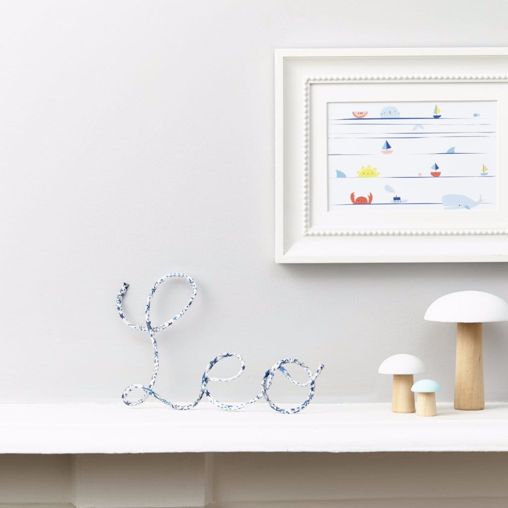 Liberty Name Sign Adelajda Blue® – Little Cloud