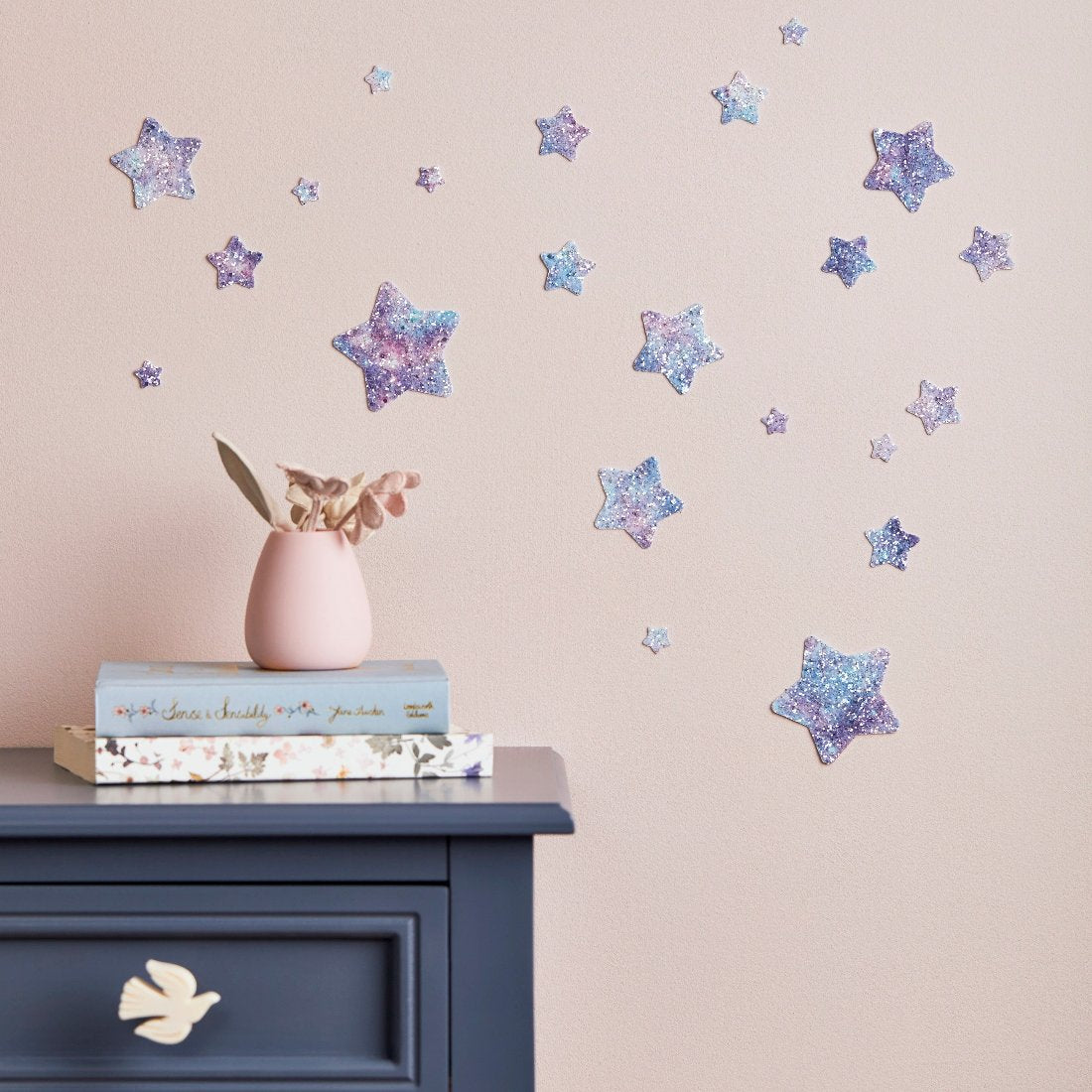 Celestial Glitter Star Wall Stickers® – Little Cloud